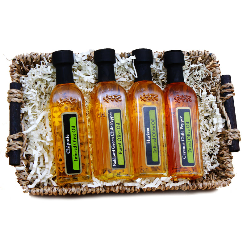 Sampler Basket 60ml - INFUSED Oils & Vinegars