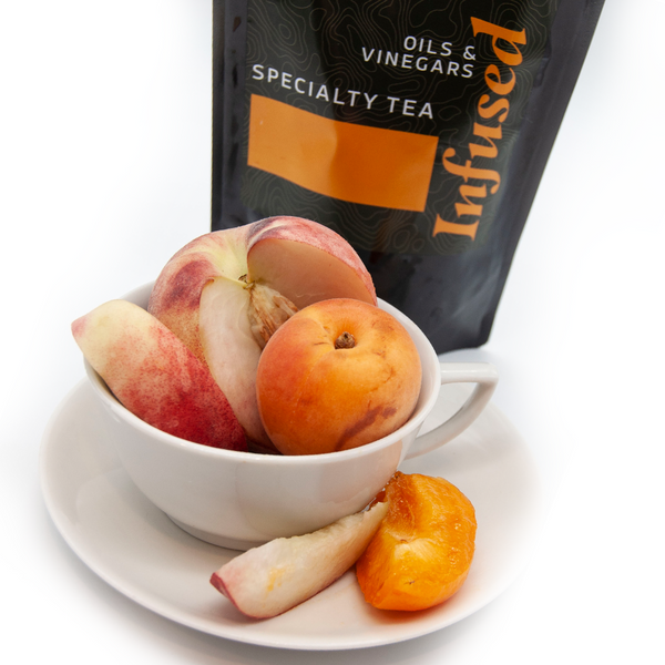 DECAF Peach Apricot Black Tea - INFUSED Oils & Vinegars