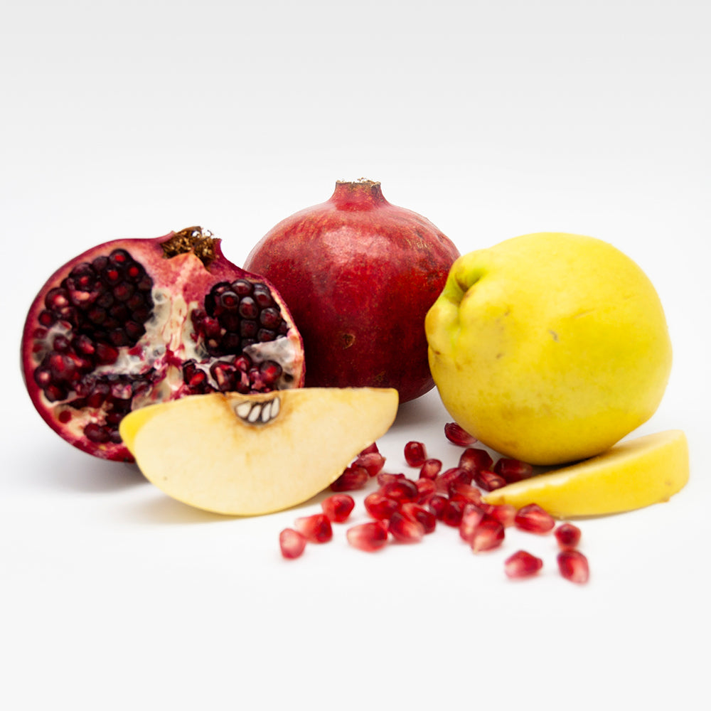 Pomegranate Quince Infused White Balsamic Vinegar - INFUSED Oils & Vinegars